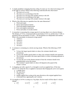 2025年Physics Bowl真题及答案解析 - Physics Bowl官网